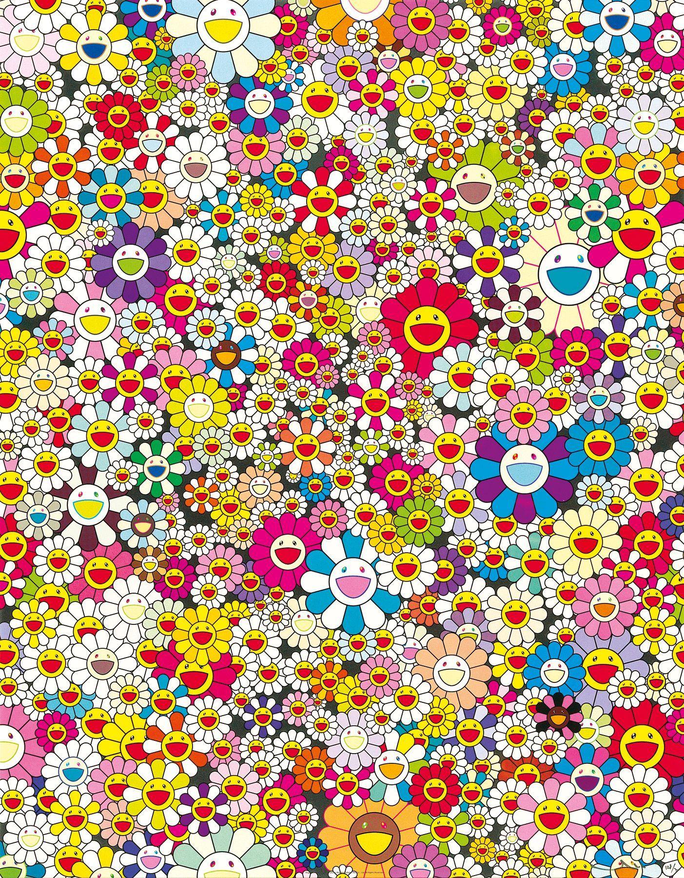 Takashi Murakami Flower Wallpapers - Top Free Takashi Murakami Flower ...
