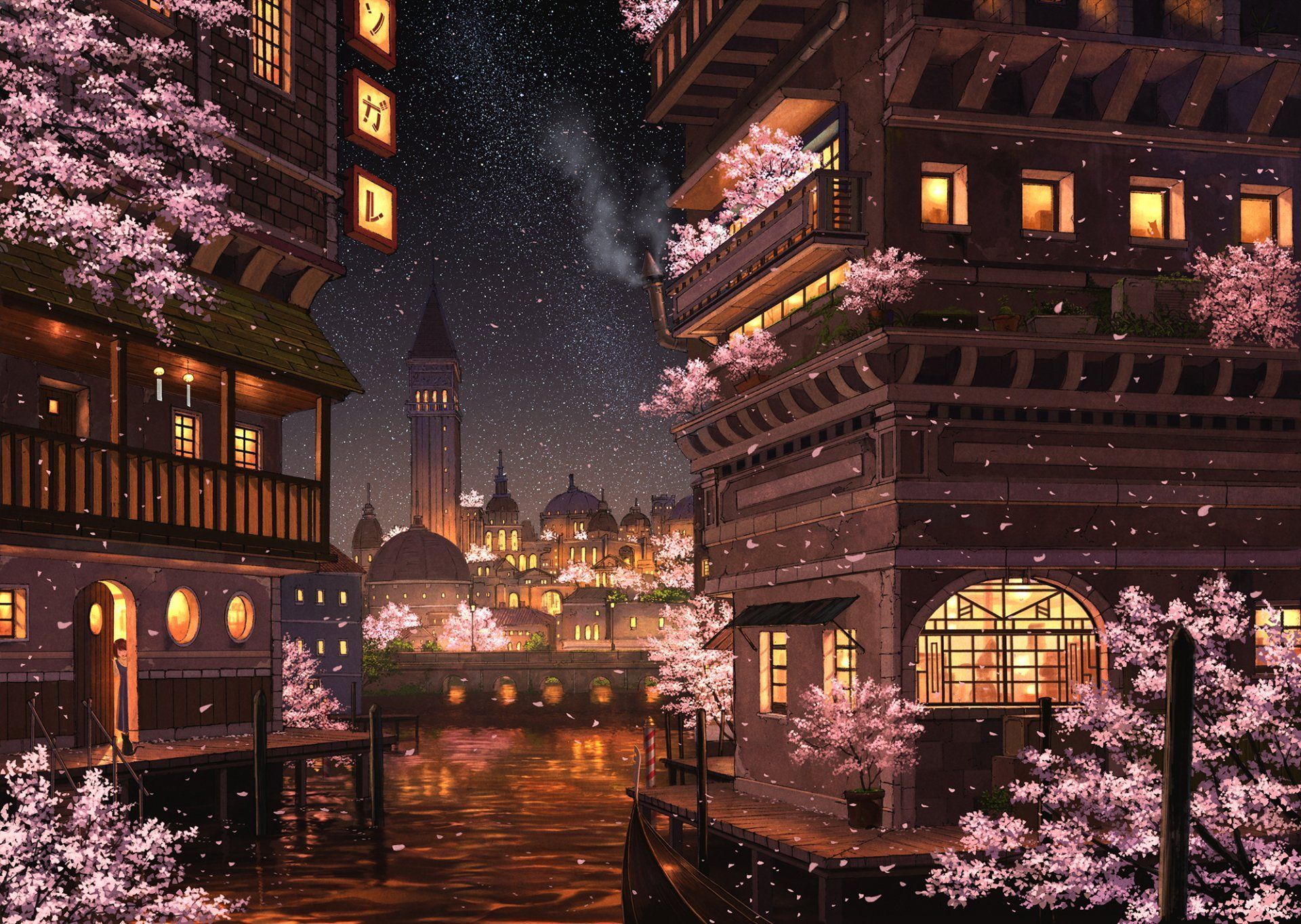 Anime Aesthetic Night Wallpapers - Top Free Anime Aesthetic Night ...