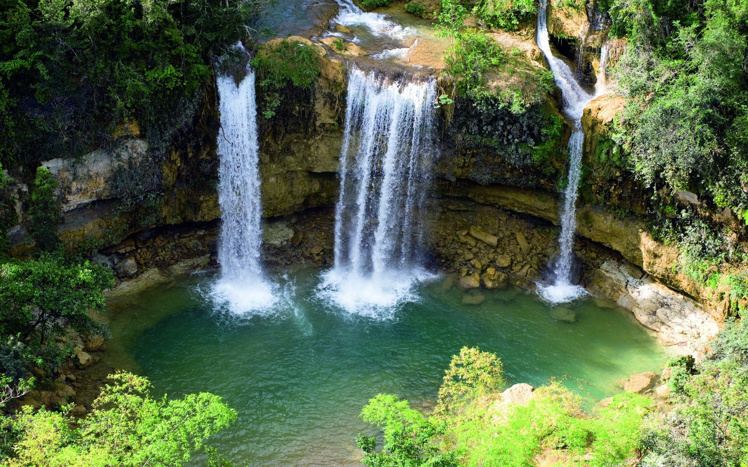 Nature Waterfall Wallpapers - Top Free Nature Waterfall Backgrounds ...