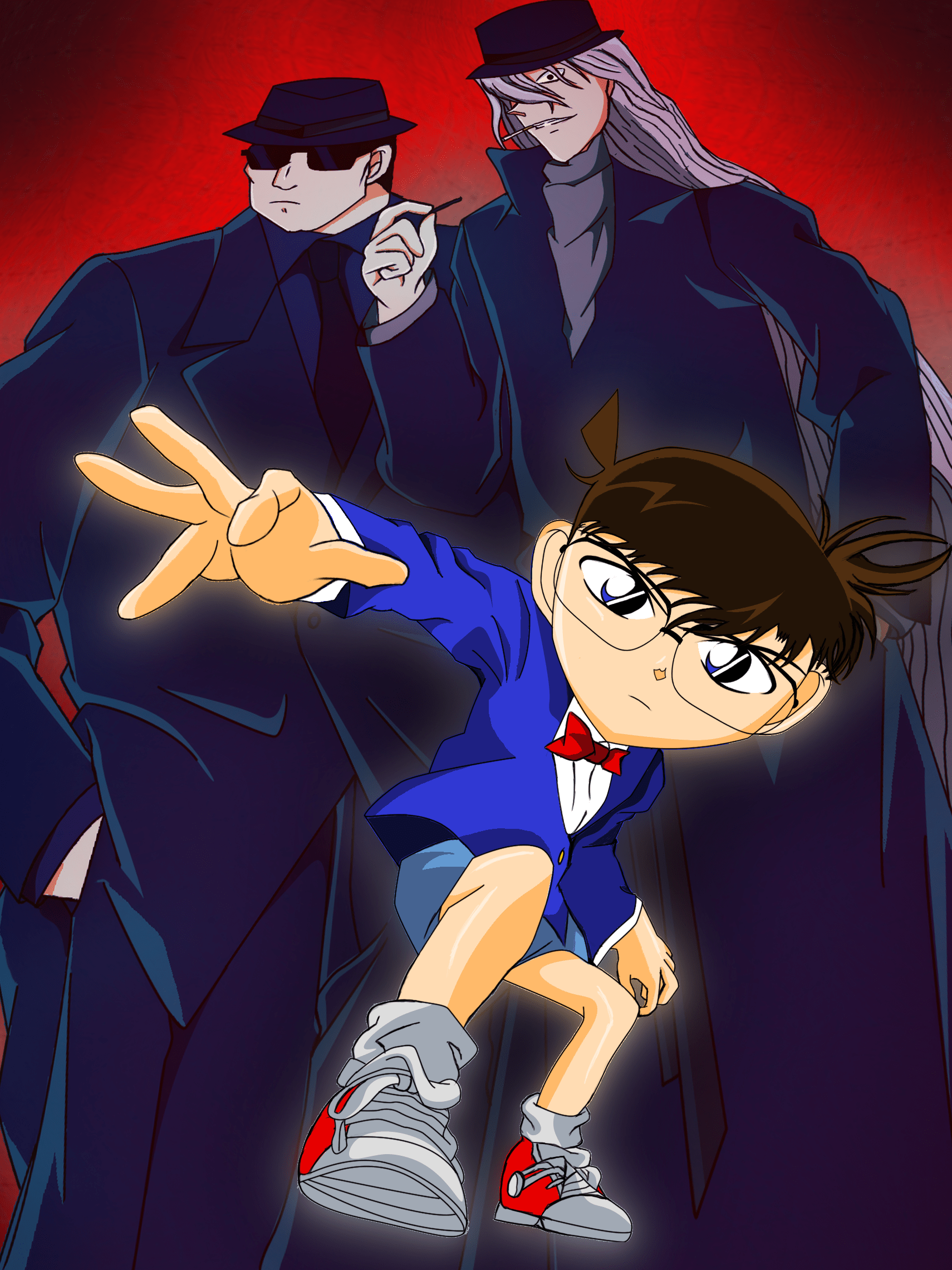 Detective Conan Black Organization Wallpapers - Top Free Detective Conan Black Organization ...