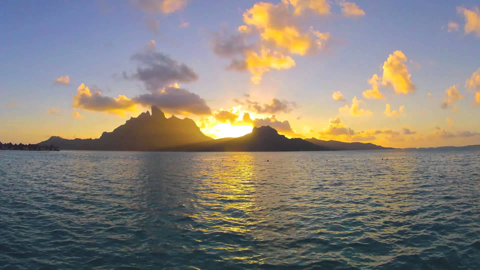 Bora Bora Sunset Wallpapers - Top Free Bora Bora Sunset Backgrounds - WallpaperAccess