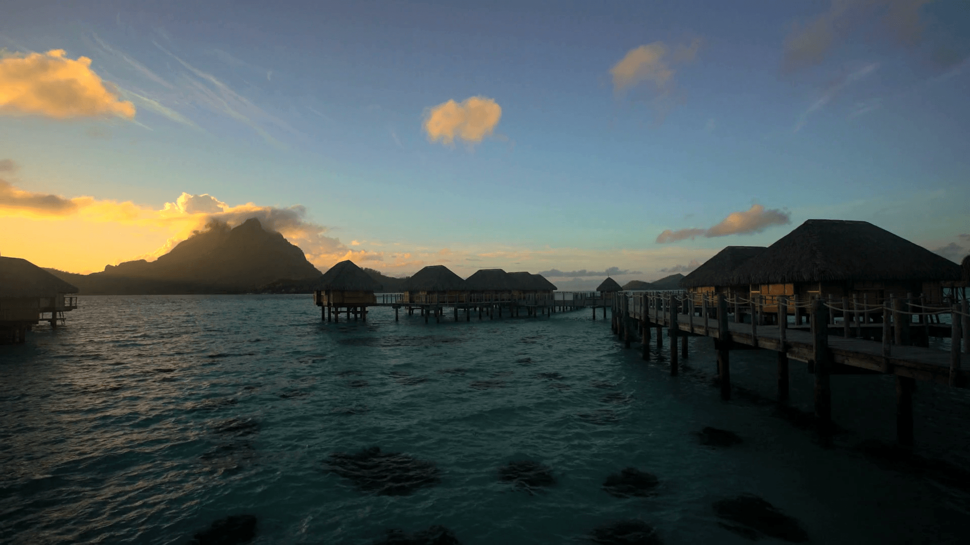 Bora Bora Sunset Wallpapers - Top Free Bora Bora Sunset Backgrounds - WallpaperAccess