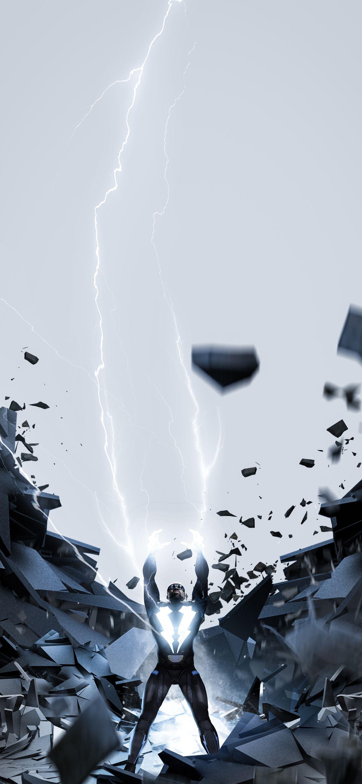 Black Bolt iPhone Wallpapers - Top Free Black Bolt iPhone Backgrounds ...