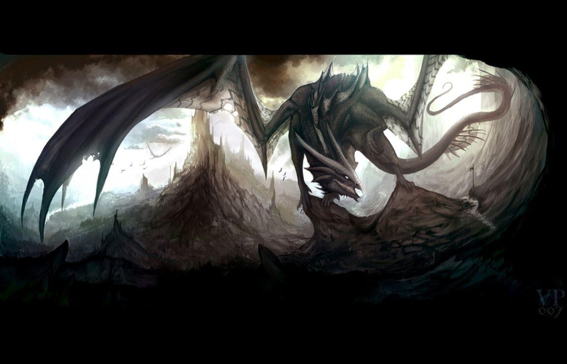 Creepy Dragon Wallpapers - Top Free Creepy Dragon Backgrounds ...