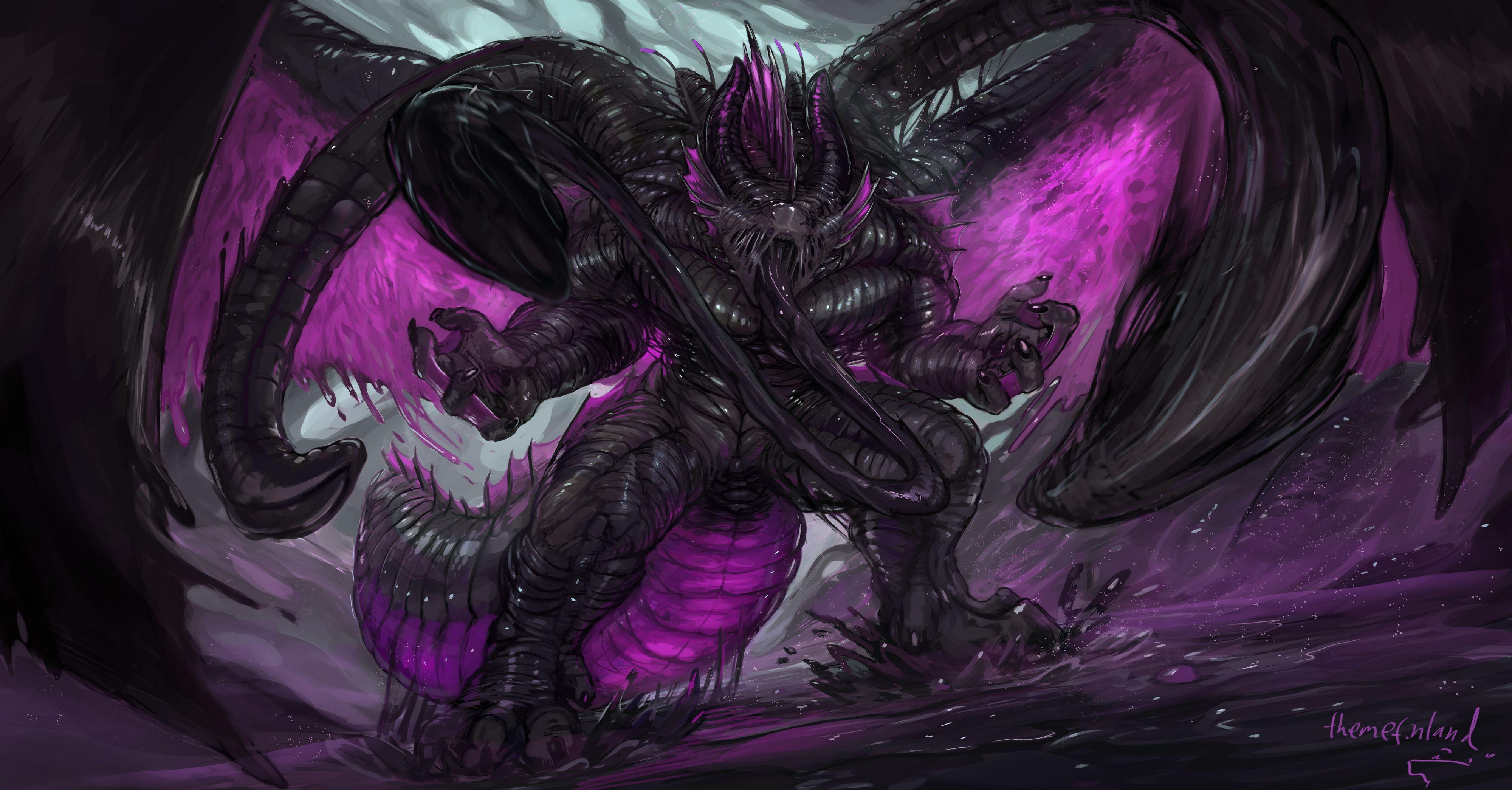 Creepy Dragon Wallpapers - Top Free Creepy Dragon Backgrounds ...