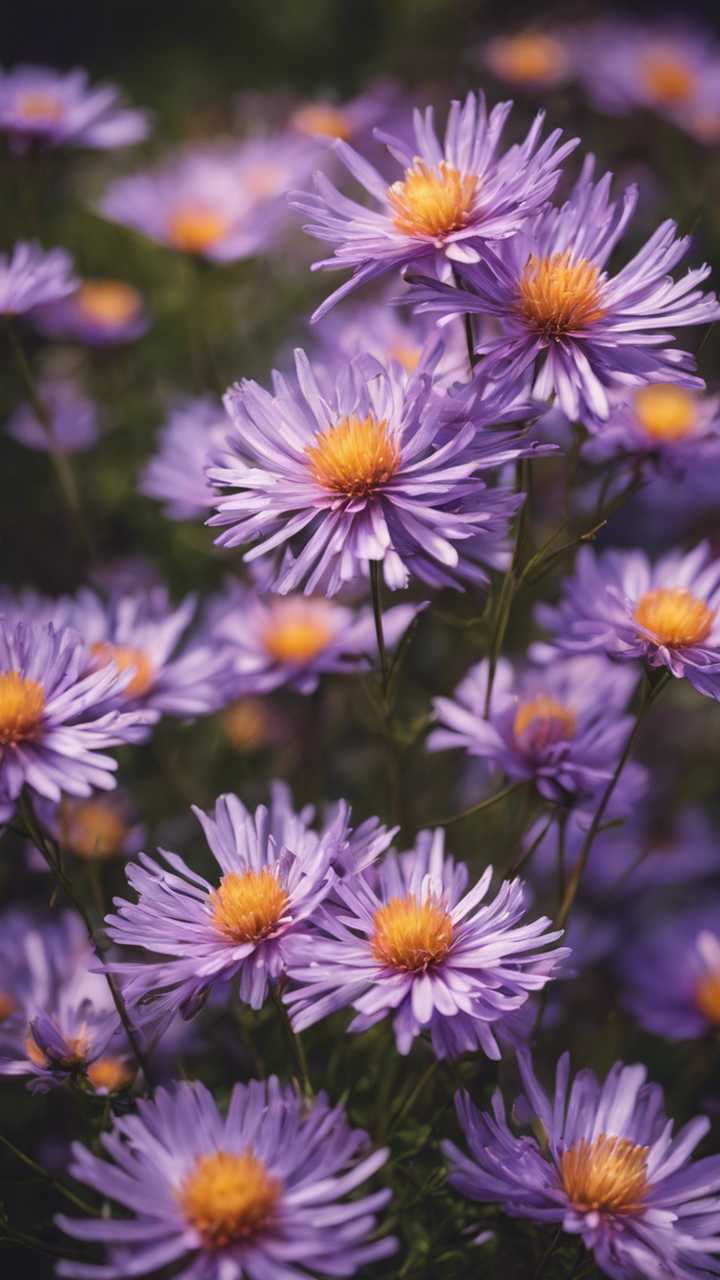 Aster Flower Wallpapers - Top Free Aster Flower Backgrounds - WallpaperAccess