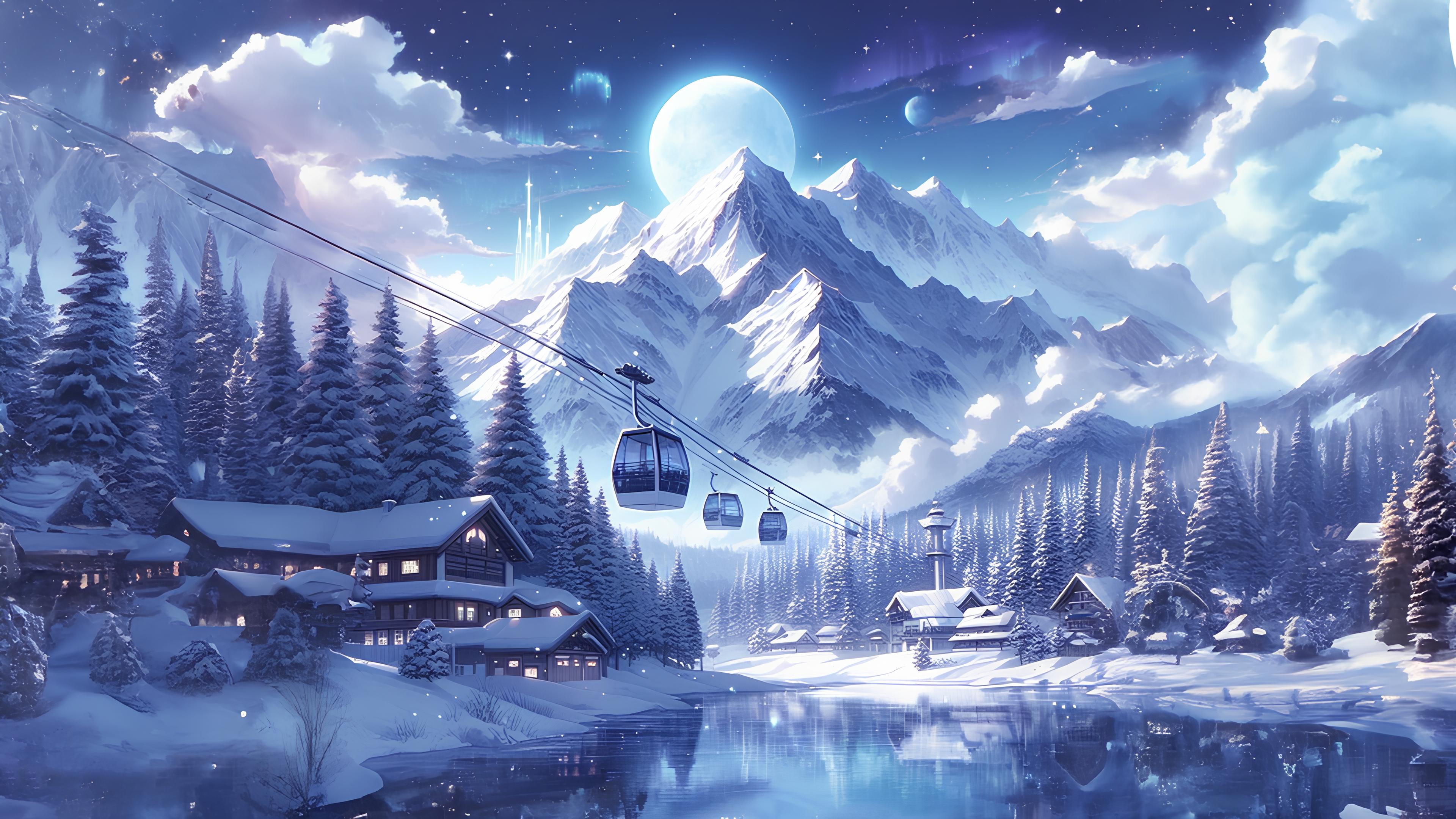 3840x2160 Winter Wallpapers - Top Free 3840x2160 Winter Backgrounds ...