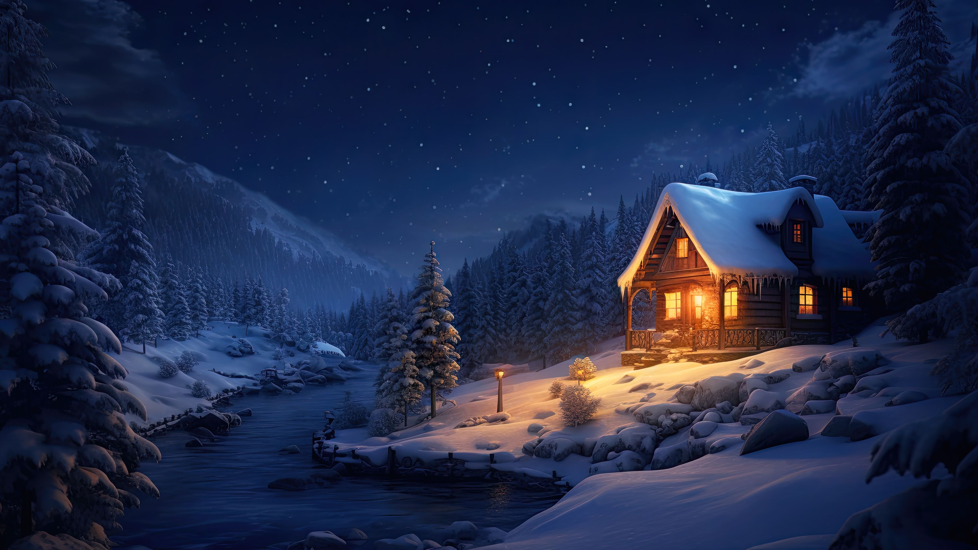 3840x2160 Winter Wallpapers - Top Free 3840x2160 Winter Backgrounds ...