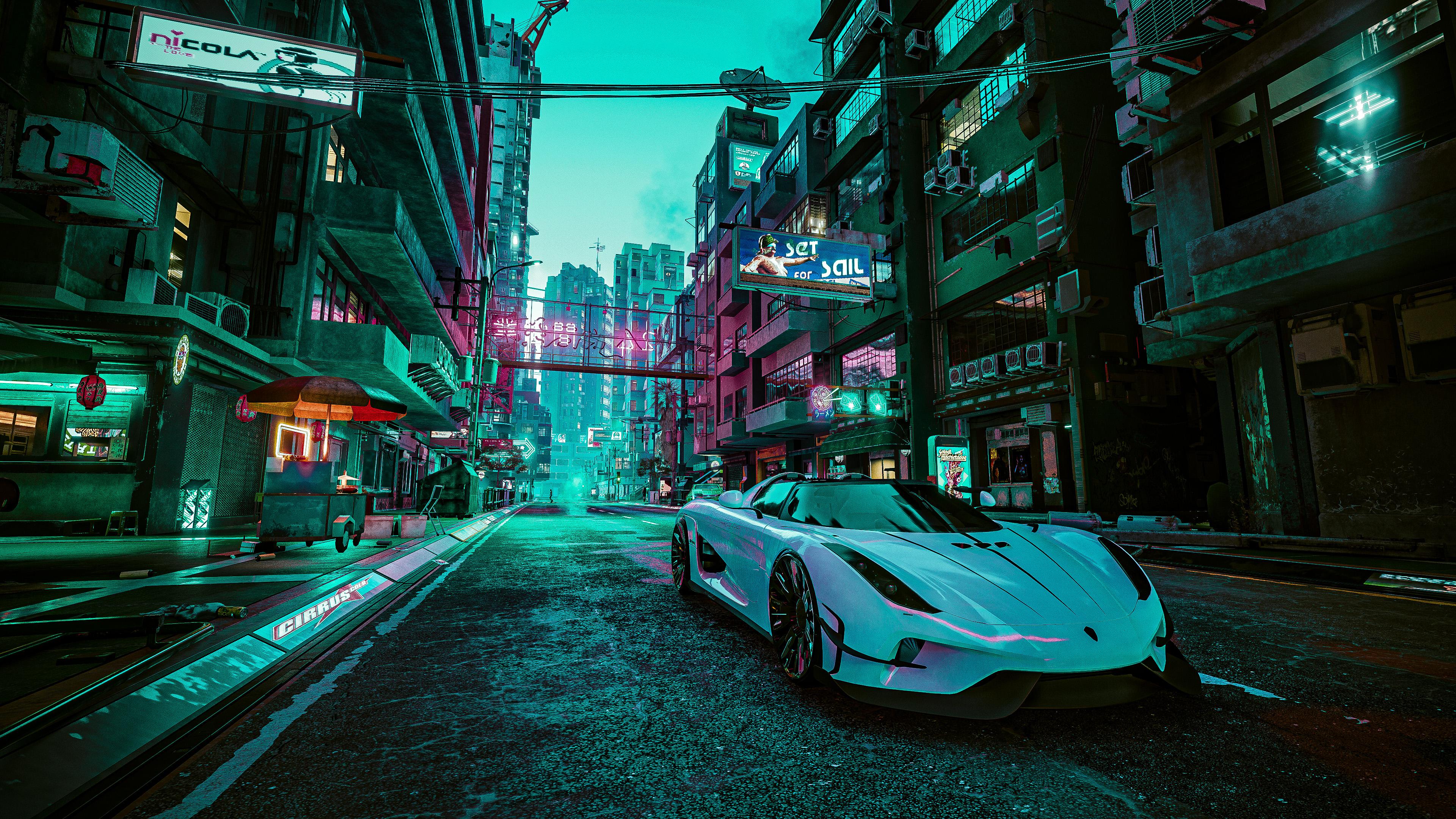 Cyberpunk Green Wallpapers - Top Free Cyberpunk Green Backgrounds ...