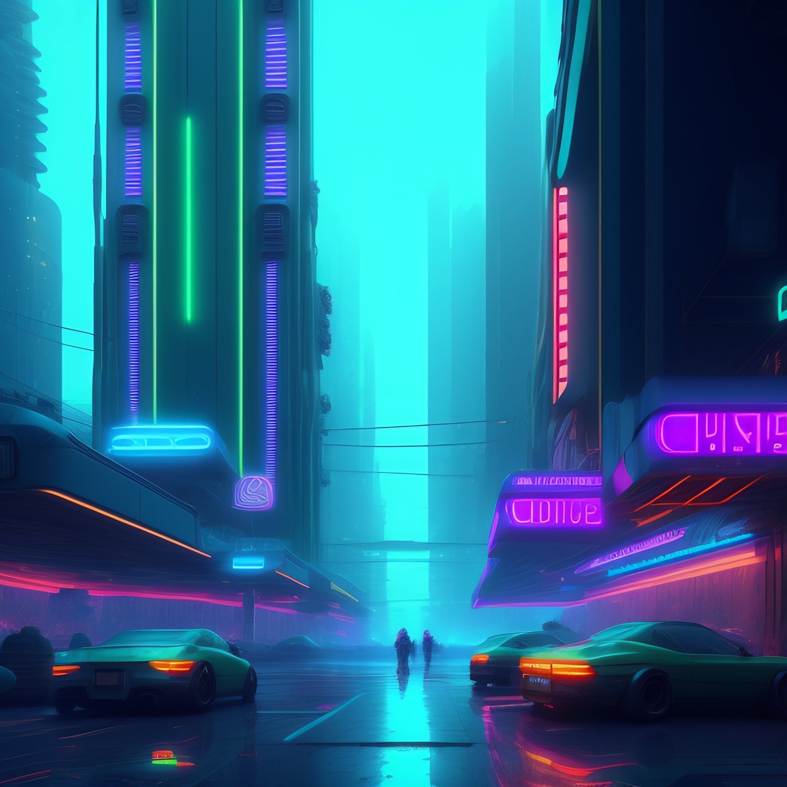 Cyberpunk Green Wallpapers - Top Free Cyberpunk Green Backgrounds ...