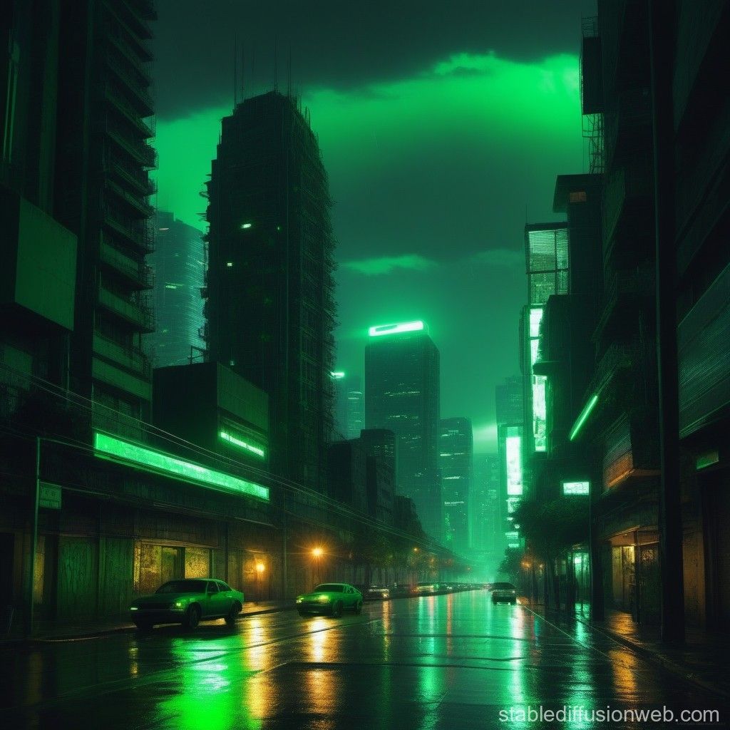 Cyberpunk Green Wallpapers - Top Free Cyberpunk Green Backgrounds ...