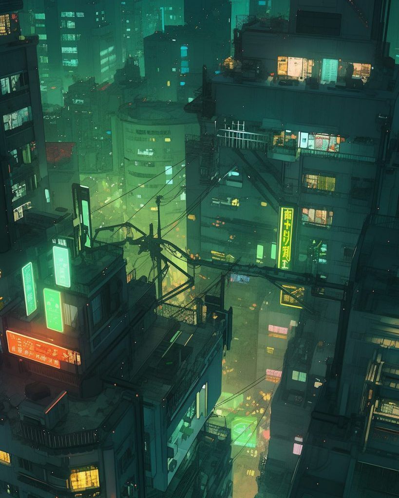 Cyberpunk Green Wallpapers - Top Free Cyberpunk Green Backgrounds ...