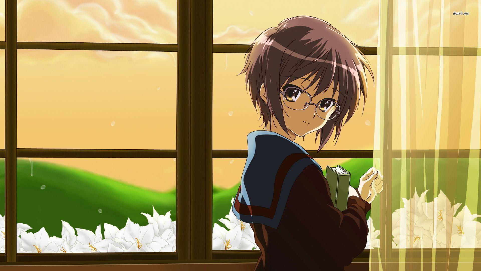 Yuki Nagato Wallpapers Top Free Yuki Nagato Backgrounds Wallpaperaccess