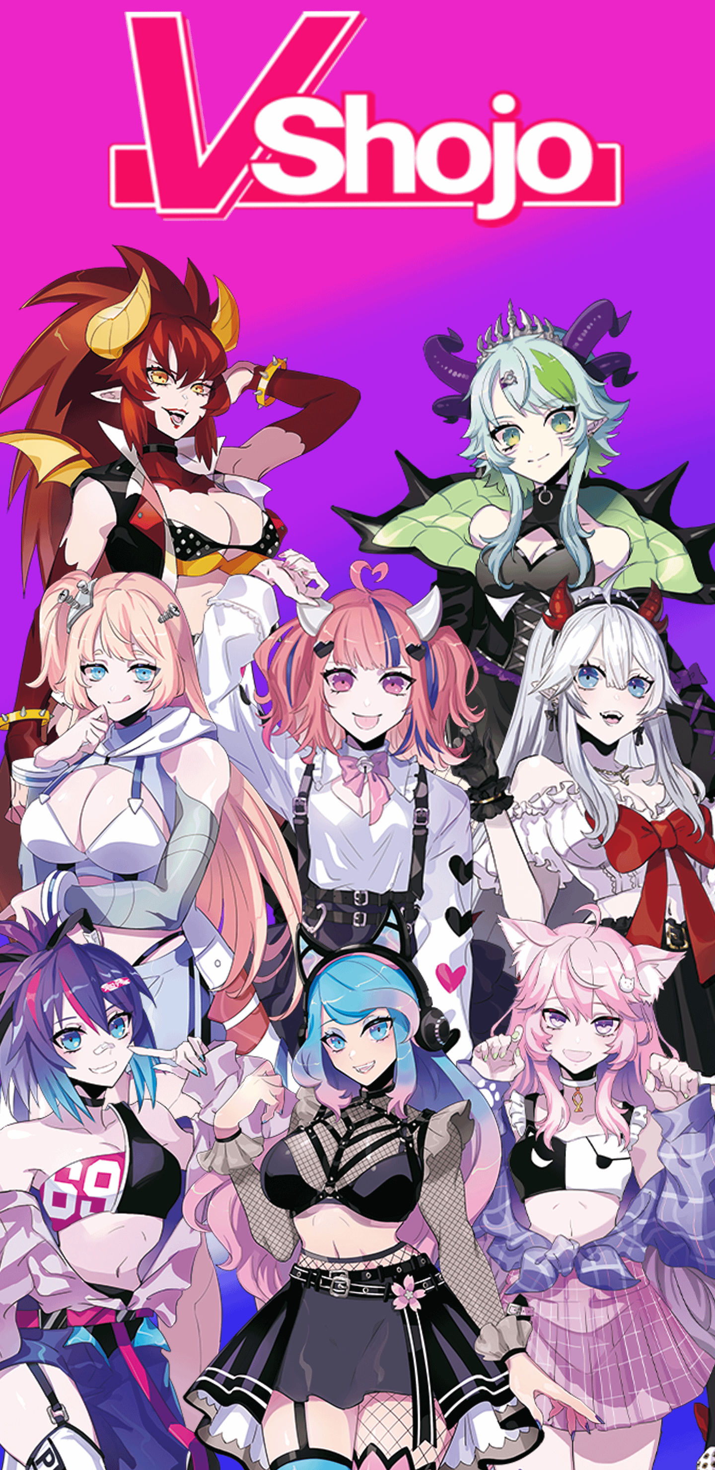 VShojo Wallpapers - Top Free VShojo Backgrounds - WallpaperAccess