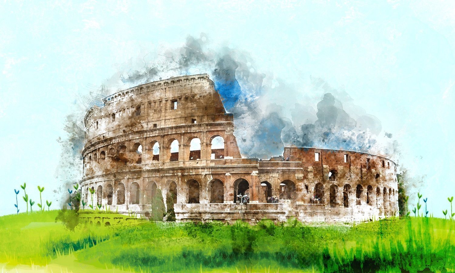 Rome Painting Wallpapers - Top Free Rome Painting Backgrounds ...