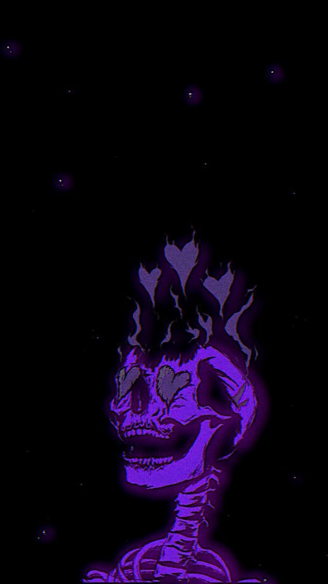 Purple Skeleton Wallpapers - Top Free Purple Skeleton Backgrounds ...