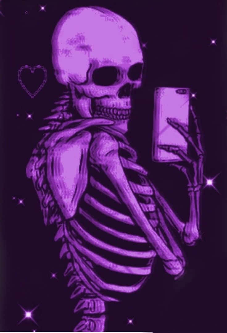Purple Skeleton Wallpapers - Top Free Purple Skeleton Backgrounds ...