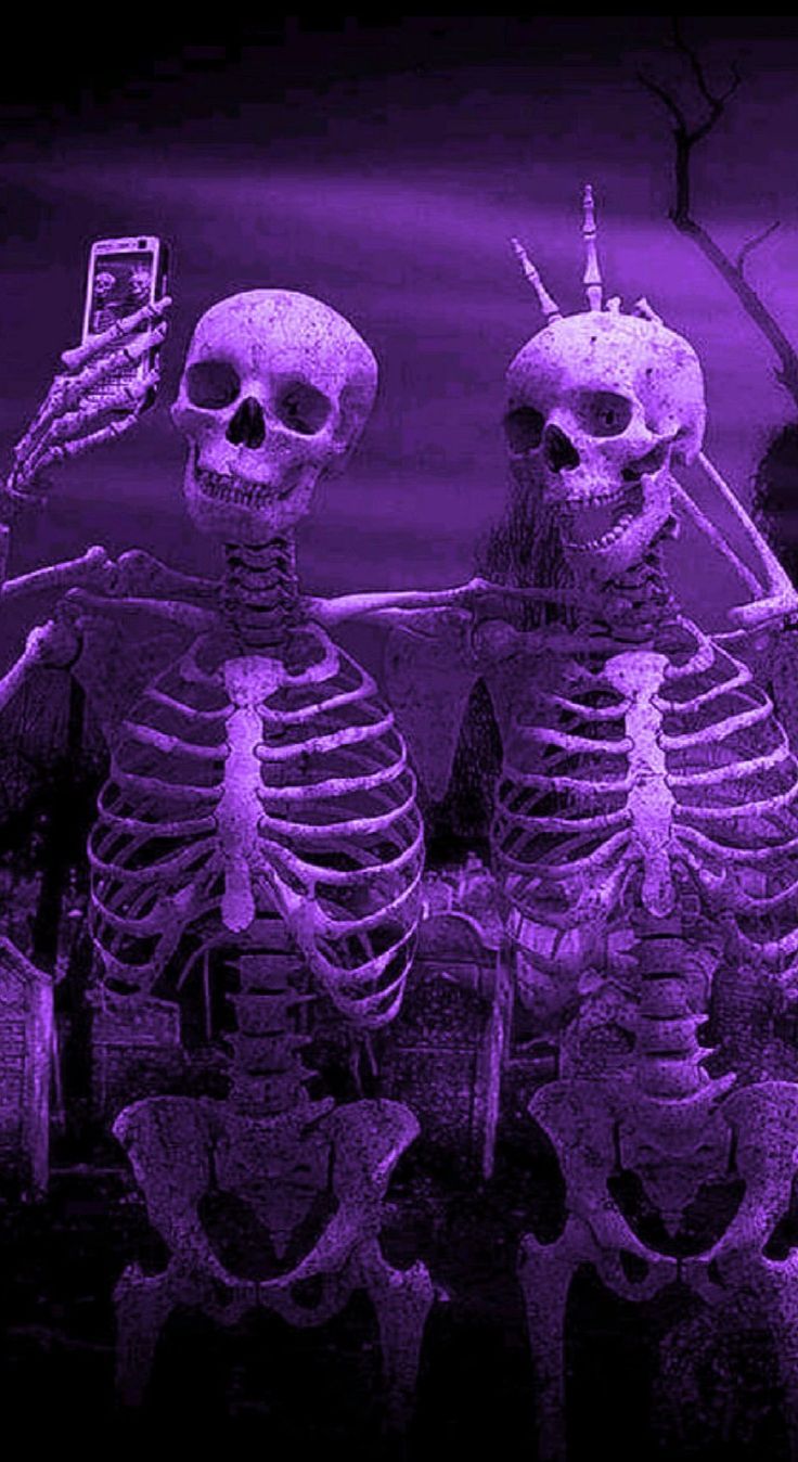 Purple Skeleton Wallpapers - Top Free Purple Skeleton Backgrounds ...
