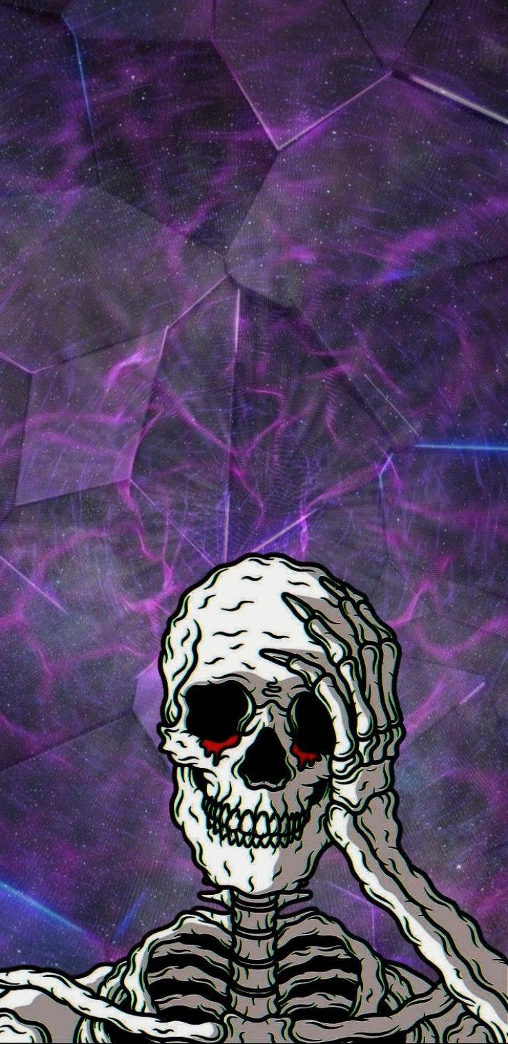 Purple Skeleton Wallpapers - Top Free Purple Skeleton Backgrounds ...