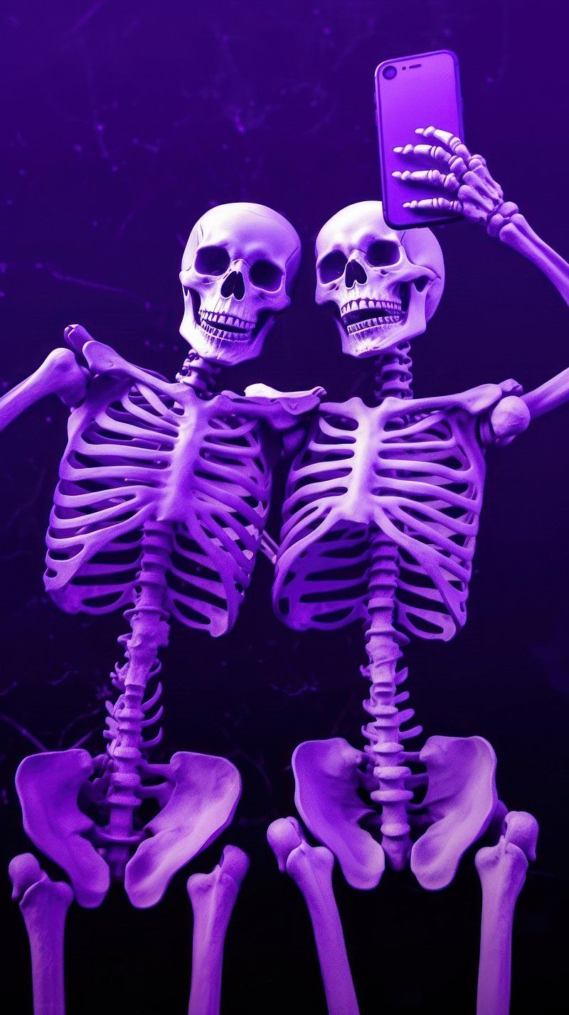 Purple Skeleton Wallpapers - Top Free Purple Skeleton Backgrounds ...