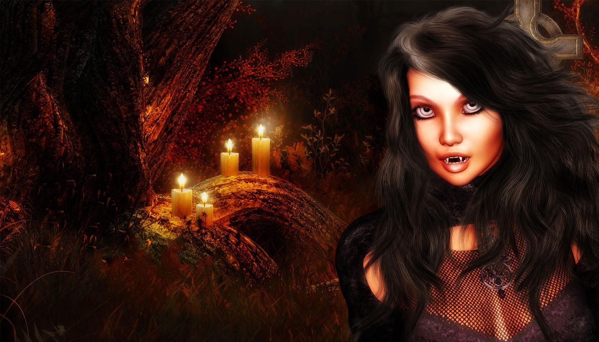 Black Vampire Wallpapers - Top Free Black Vampire Backgrounds ...