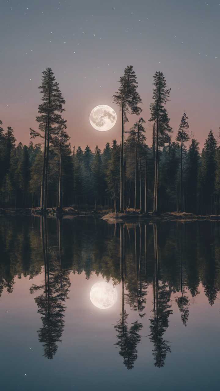Moon Reflection Wallpapers - Top Free Moon Reflection Backgrounds ...