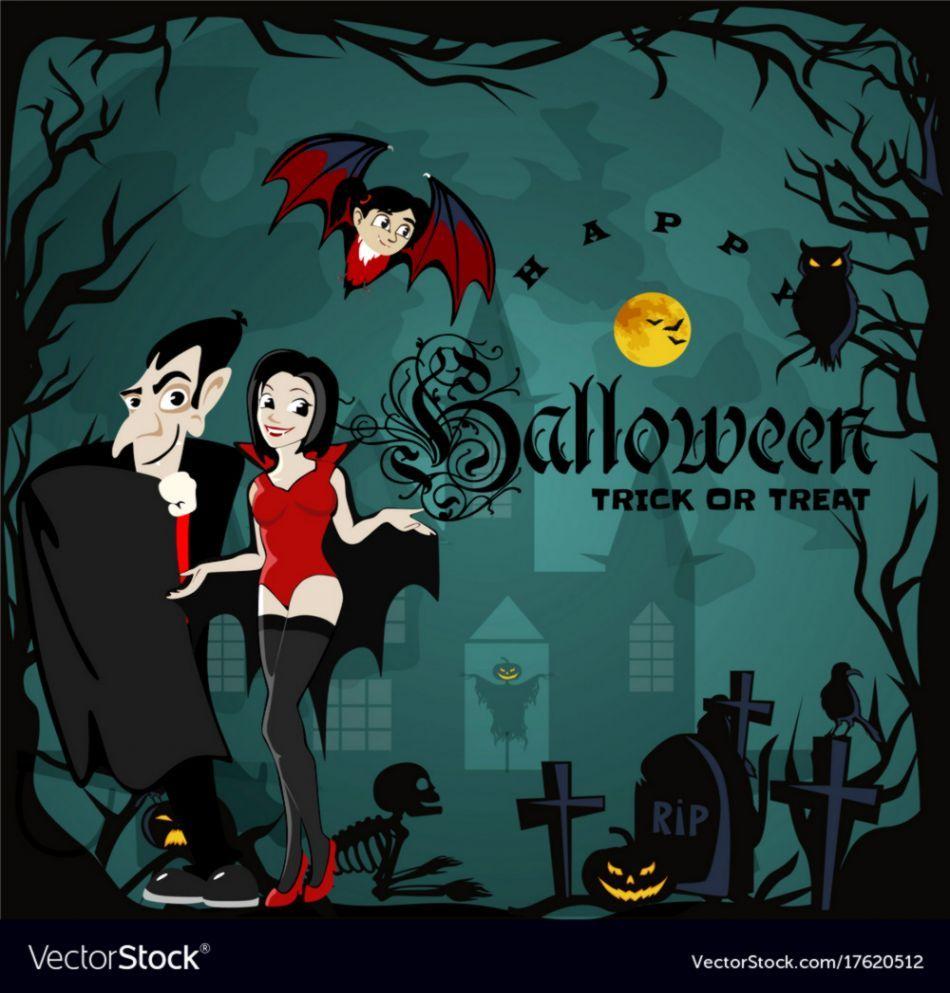 Halloween Vampire Wallpapers - Top Free Halloween Vampire Backgrounds ...