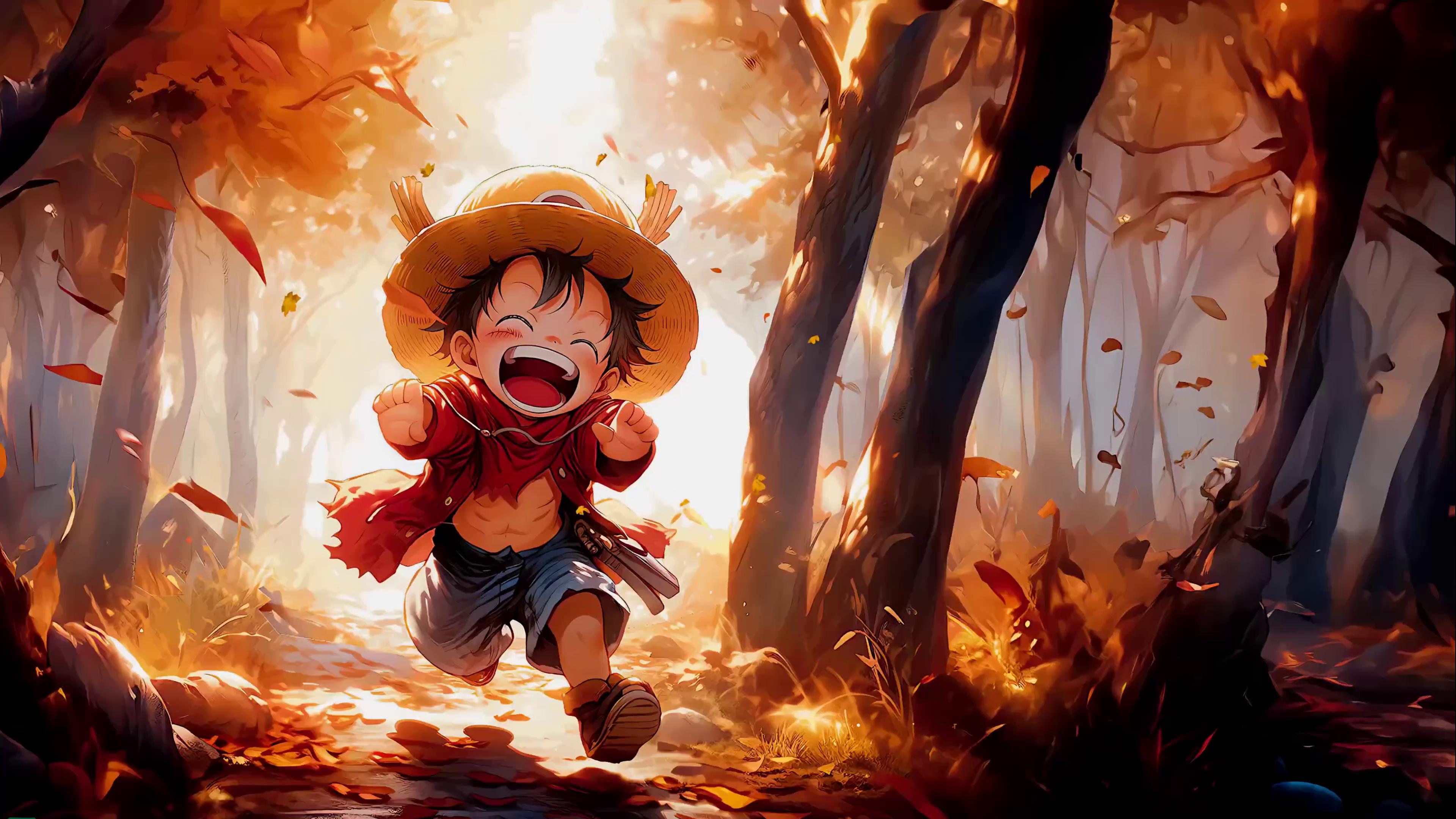 Luffy Childhood Wallpapers - Top Free Luffy Childhood Backgrounds ...