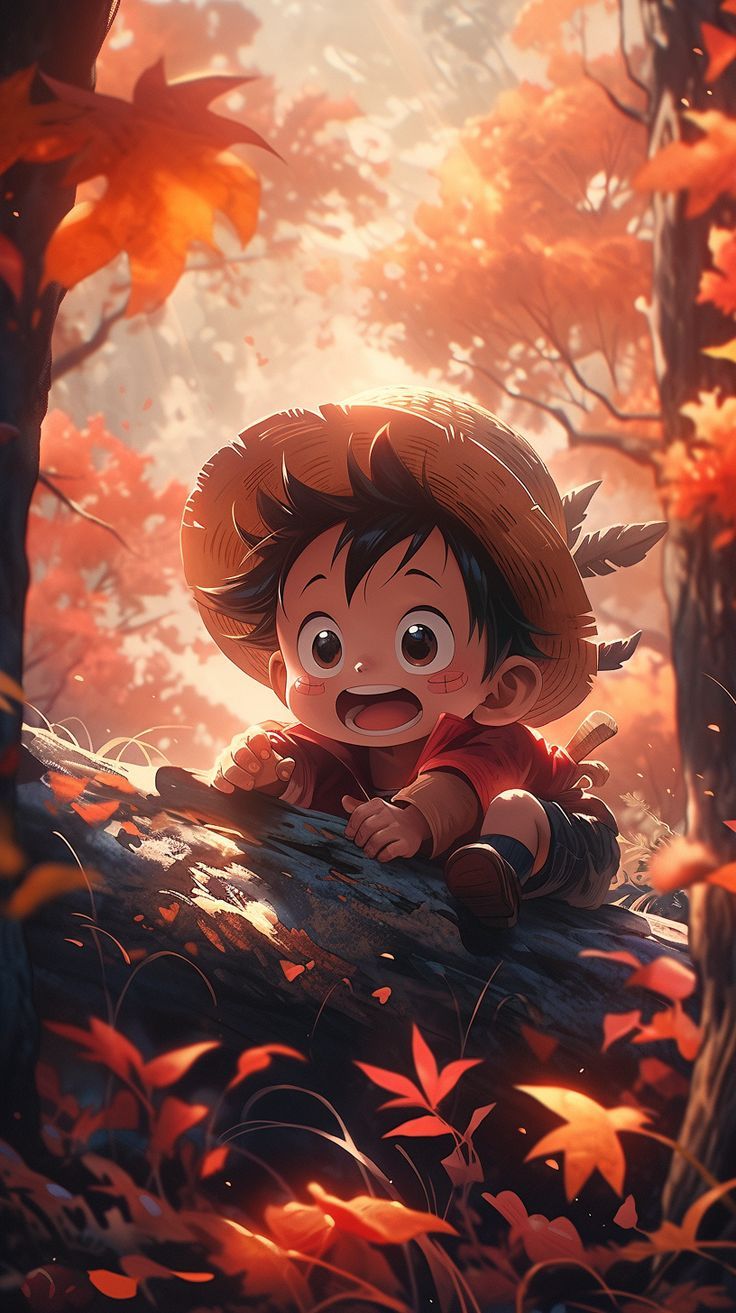 Luffy Childhood Wallpapers - Top Free Luffy Childhood Backgrounds ...