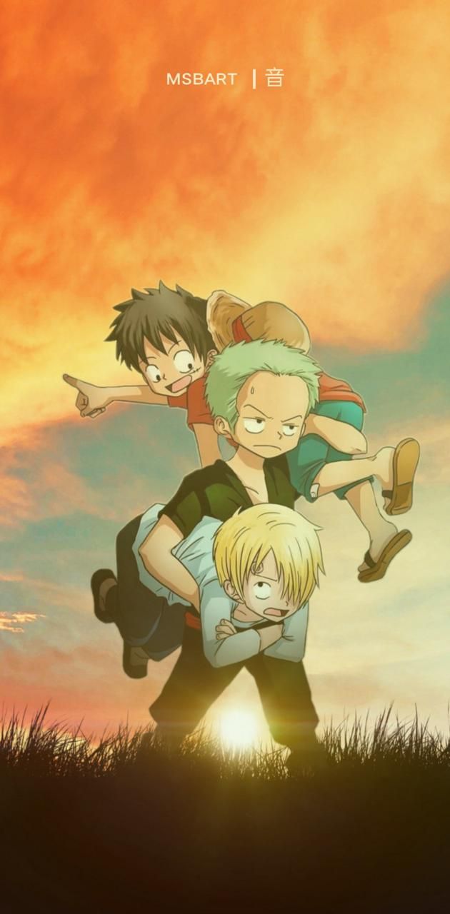 Luffy Childhood Wallpapers - Top Free Luffy Childhood Backgrounds ...