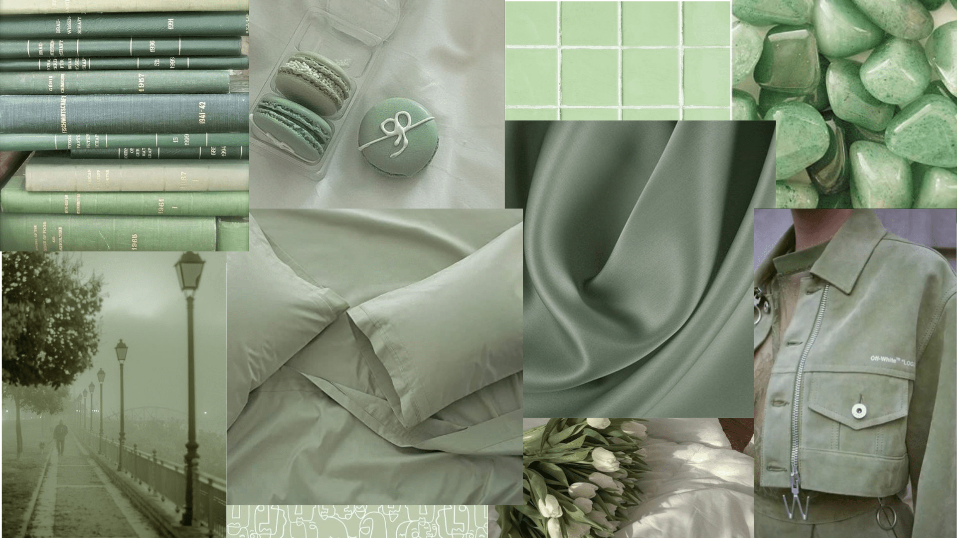 Green Collage Desktop Wallpapers - Top Free Green Collage Desktop ...