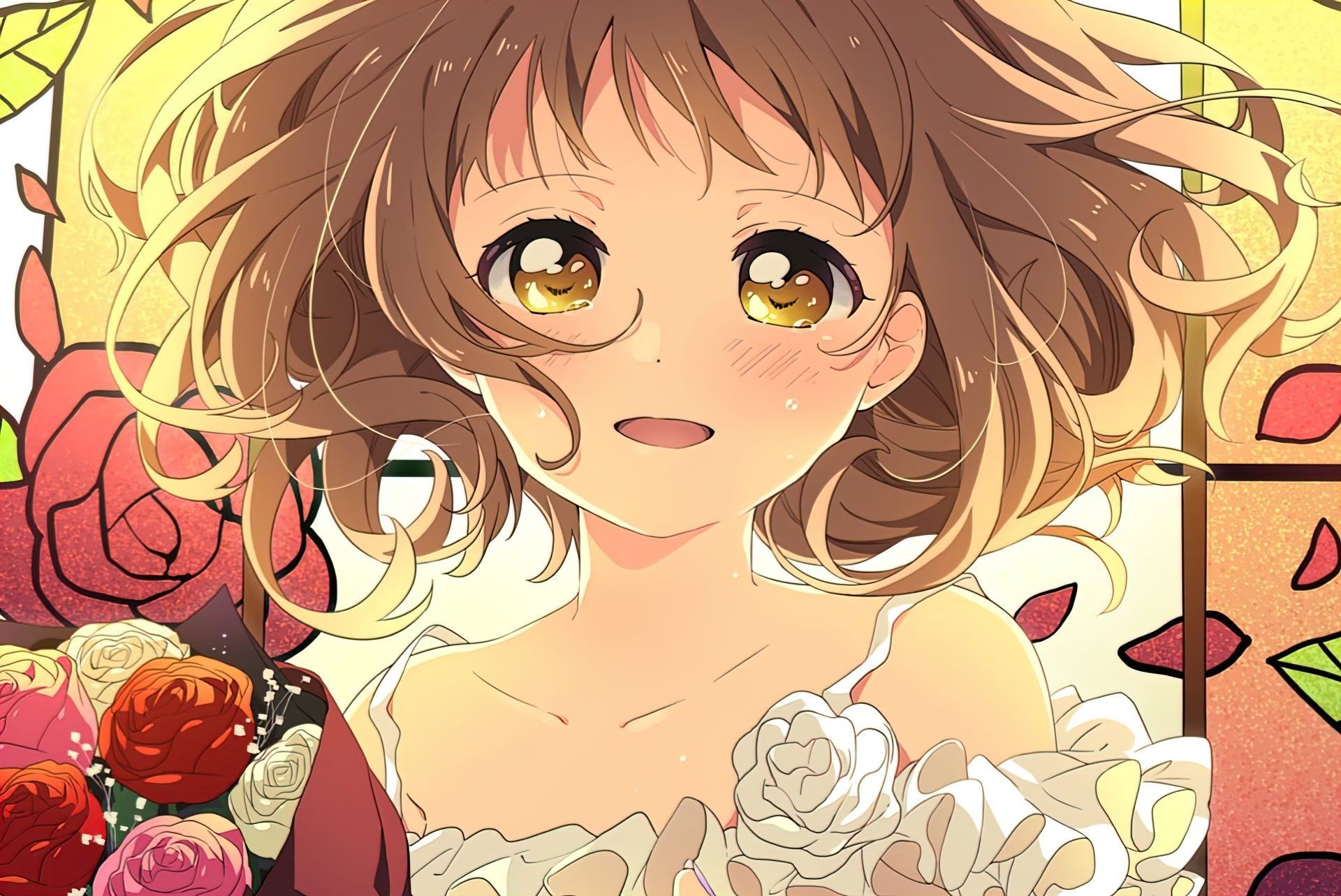 Yellow Anime Girl Wallpapers - Top Free Yellow Anime Girl Backgrounds ...