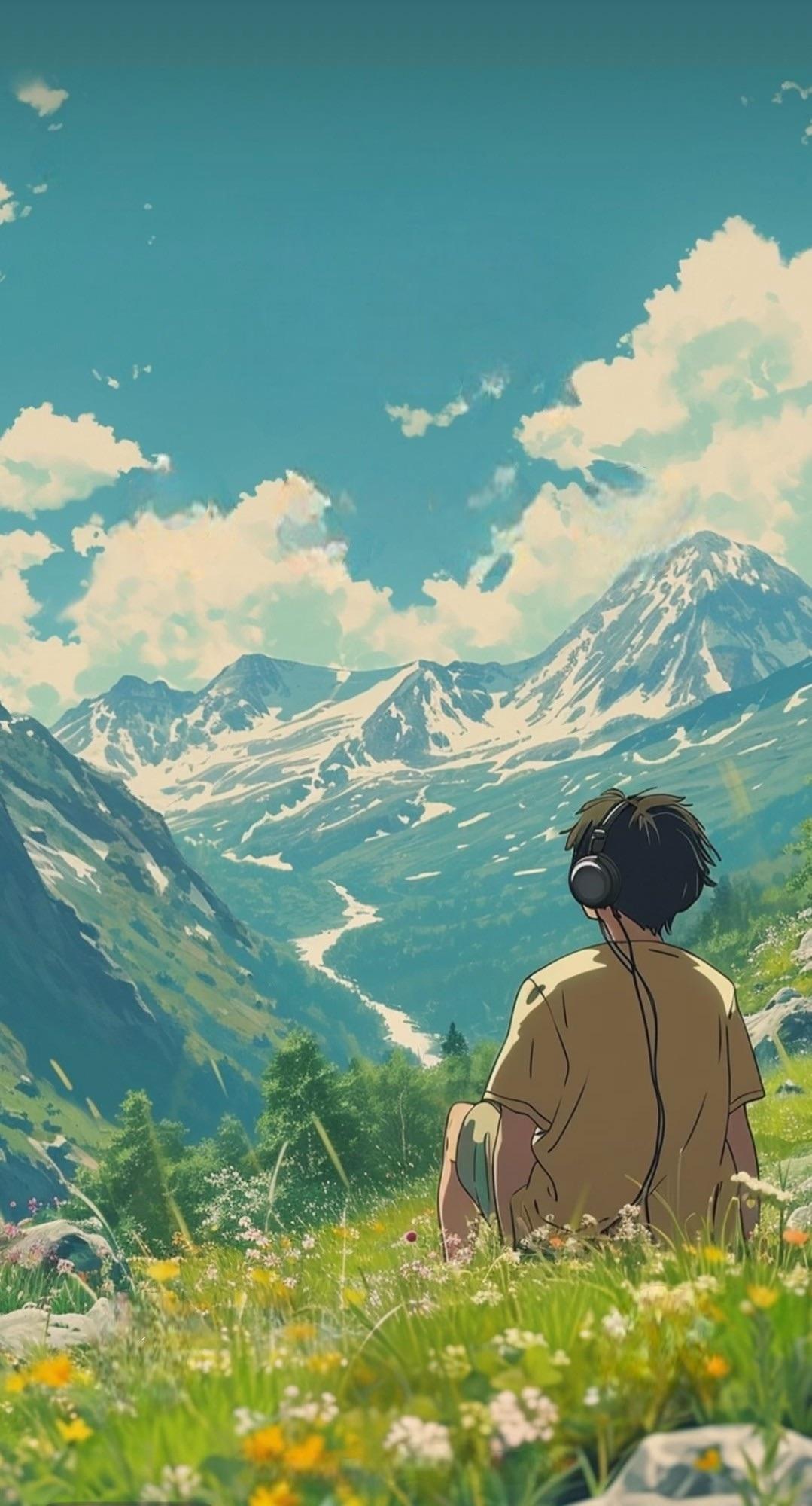 Lo Fi Mountain Wallpapers - Top Free Lo Fi Mountain Backgrounds - WallpaperAccess