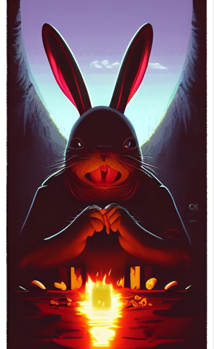 Evil Bunny Wallpapers - Top Free Evil Bunny Backgrounds - WallpaperAccess
