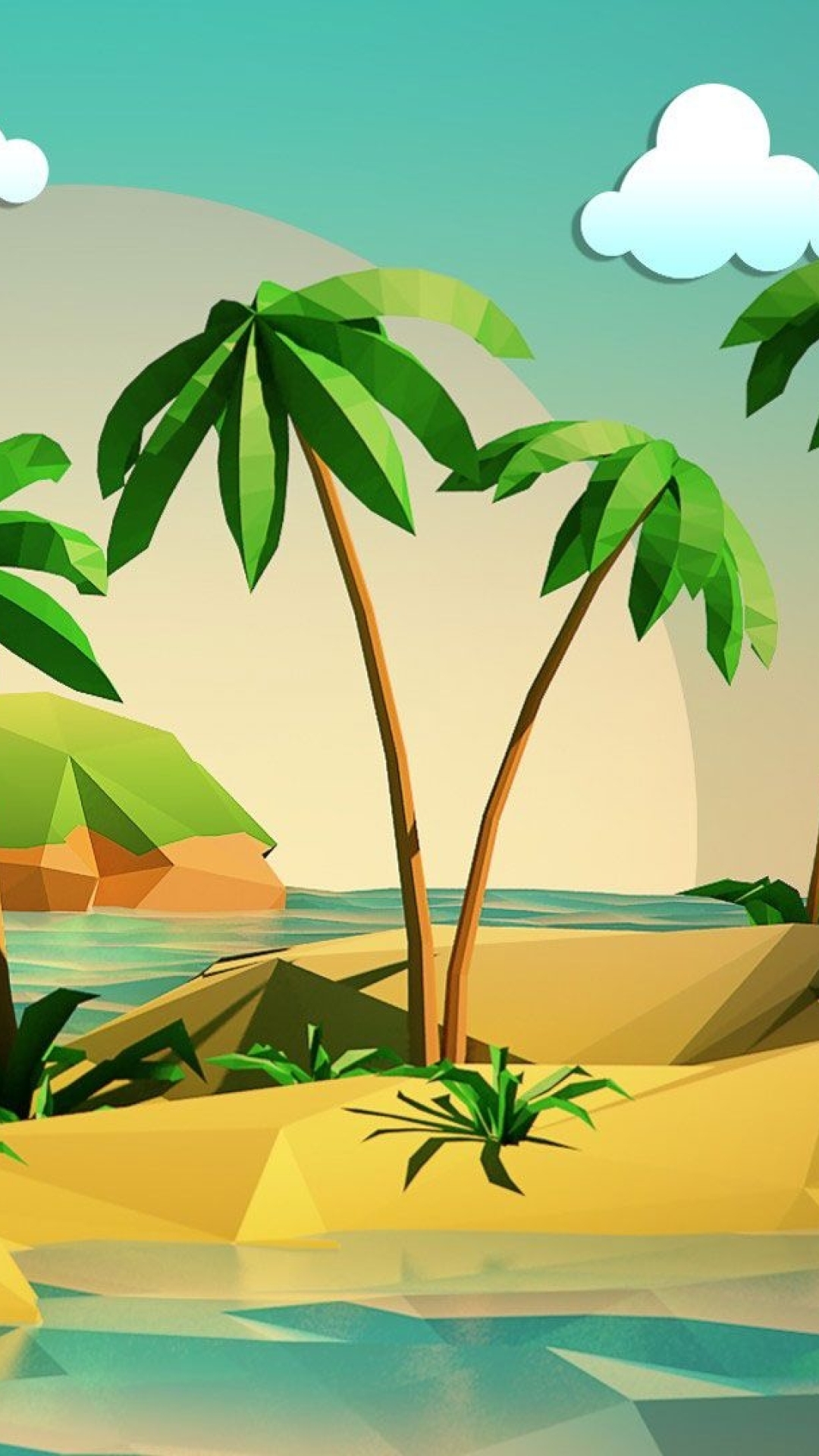 Vector Beach Wallpapers - Top Free Vector Beach Backgrounds - WallpaperAccess