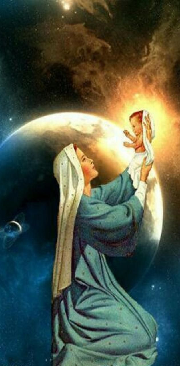 Mary Mother of God Wallpapers - Top Free Mary Mother of God Backgrounds ...