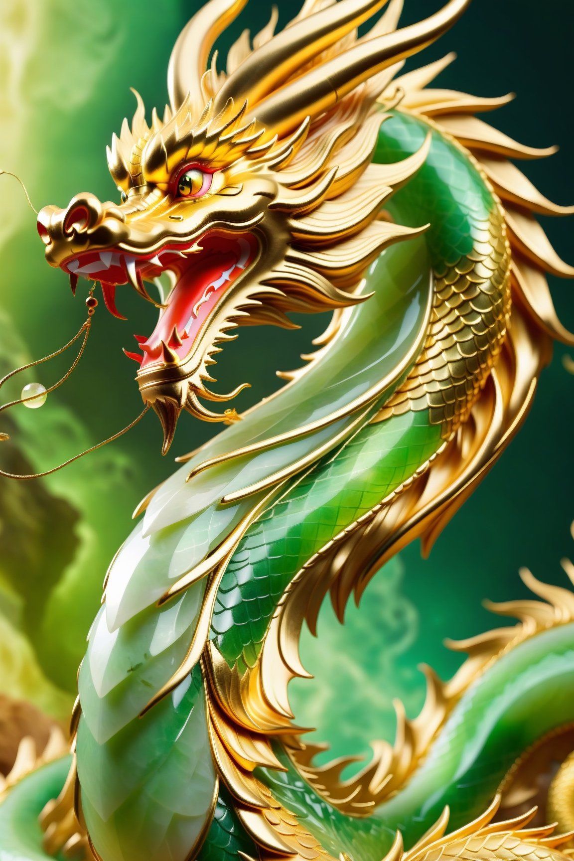 Jade Dragon Wallpapers - Top Free Jade Dragon Backgrounds - WallpaperAccess