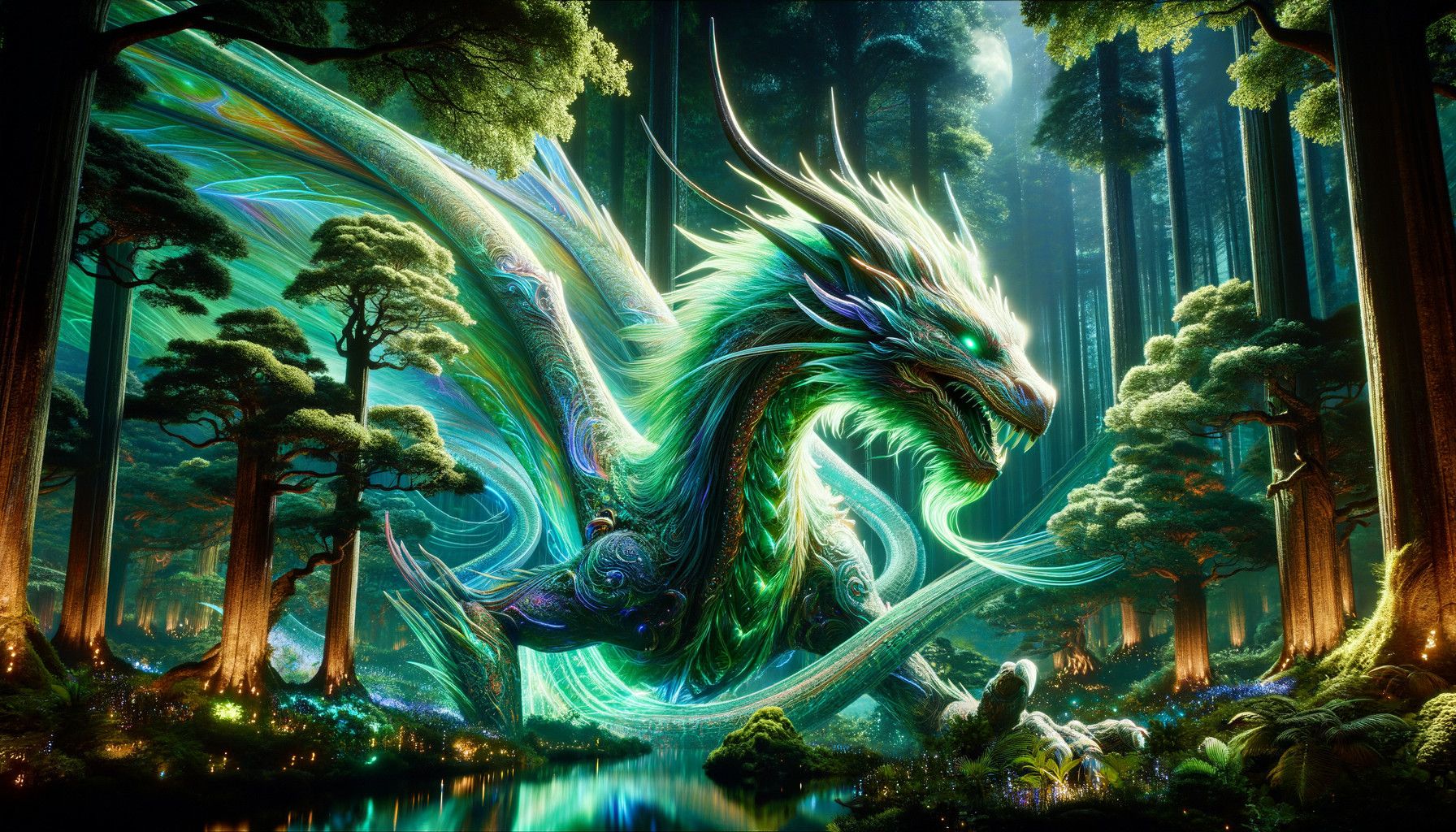 Jade Dragon Wallpapers - Top Free Jade Dragon Backgrounds - WallpaperAccess