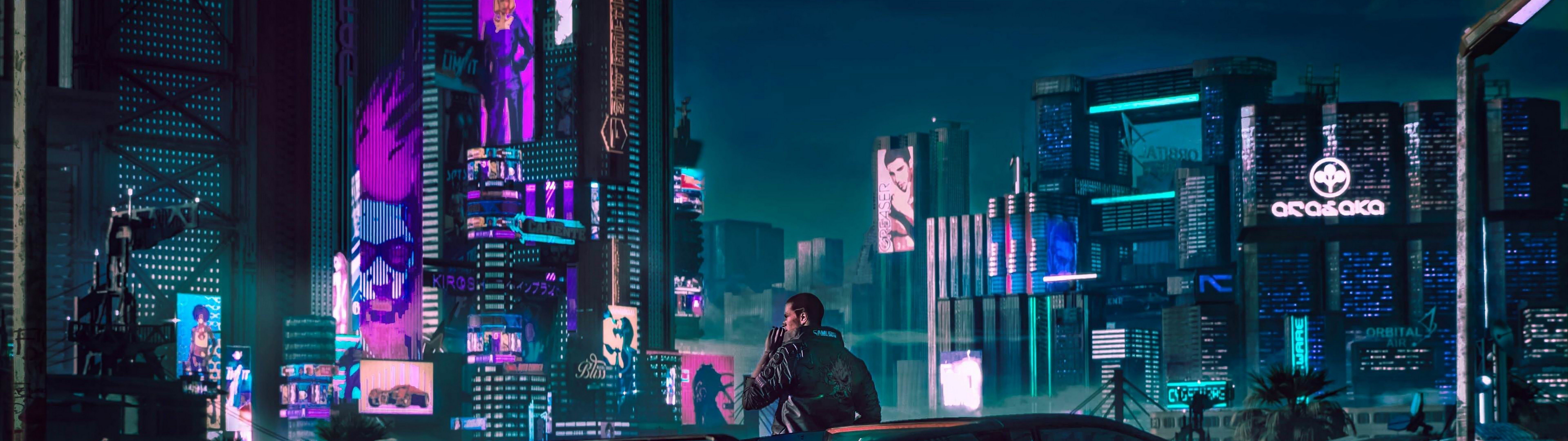 Cyberpunk 2077 Dual Monitor Wallpapers - Top Free Cyberpunk 2077 Dual ...