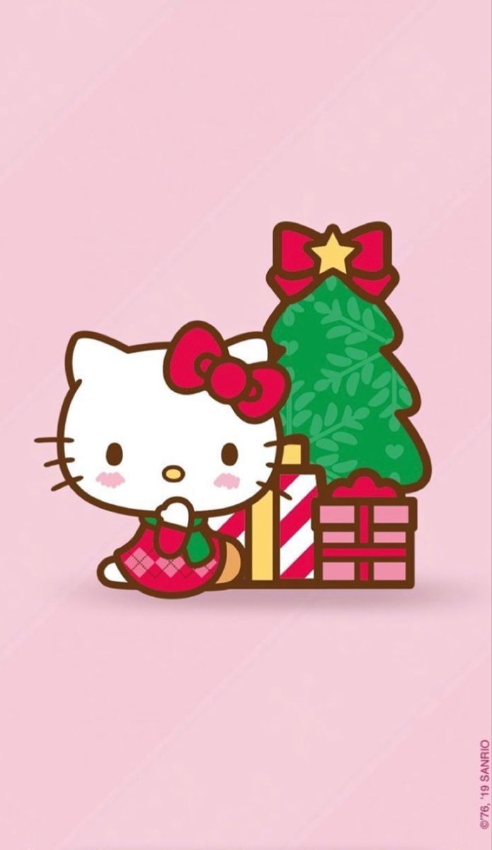 Hello Kitty Chrismas Wallpapers - Top Free Hello Kitty Chrismas ...