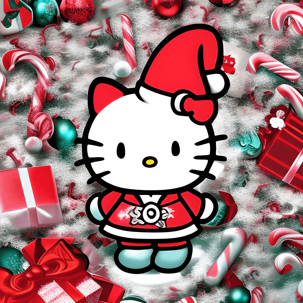 Hello Kitty Chrismas Wallpapers - Top Free Hello Kitty Chrismas ...