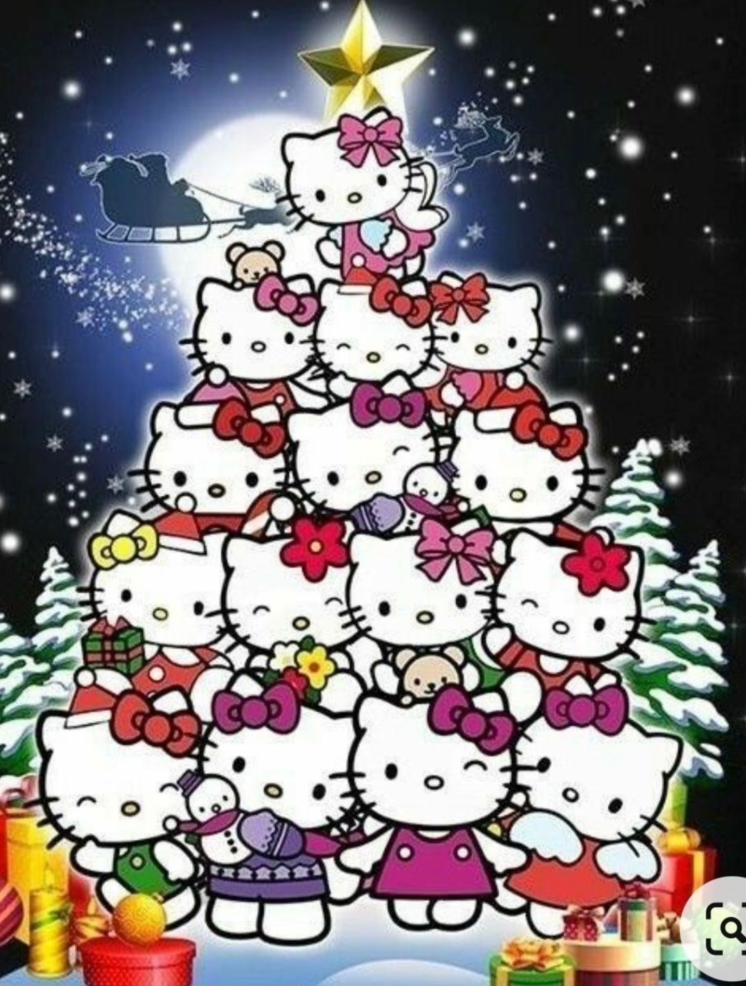 Hello Kitty Chrismas Wallpapers - Top Free Hello Kitty Chrismas ...