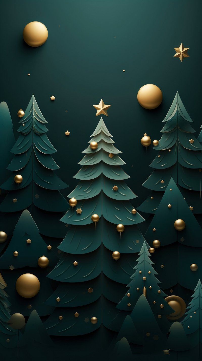 Green Christmas Tree Wallpapers - Top Free Green Christmas Tree ...
