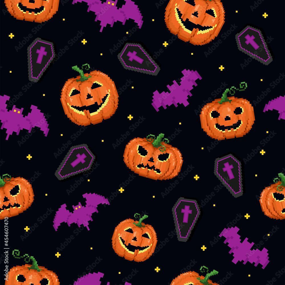 Halloween 8 Bit Wallpapers - Top Free Halloween 8 Bit Backgrounds ...