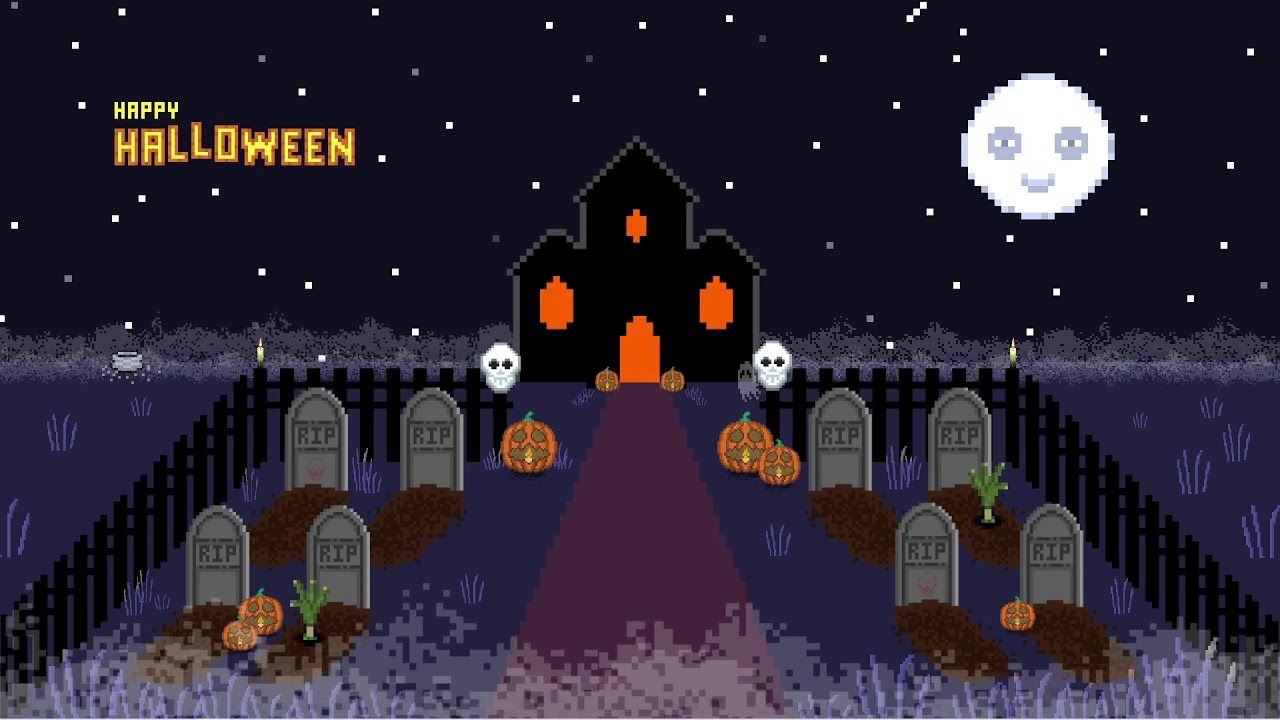Halloween 8 Bit Wallpapers - Top Free Halloween 8 Bit Backgrounds ...