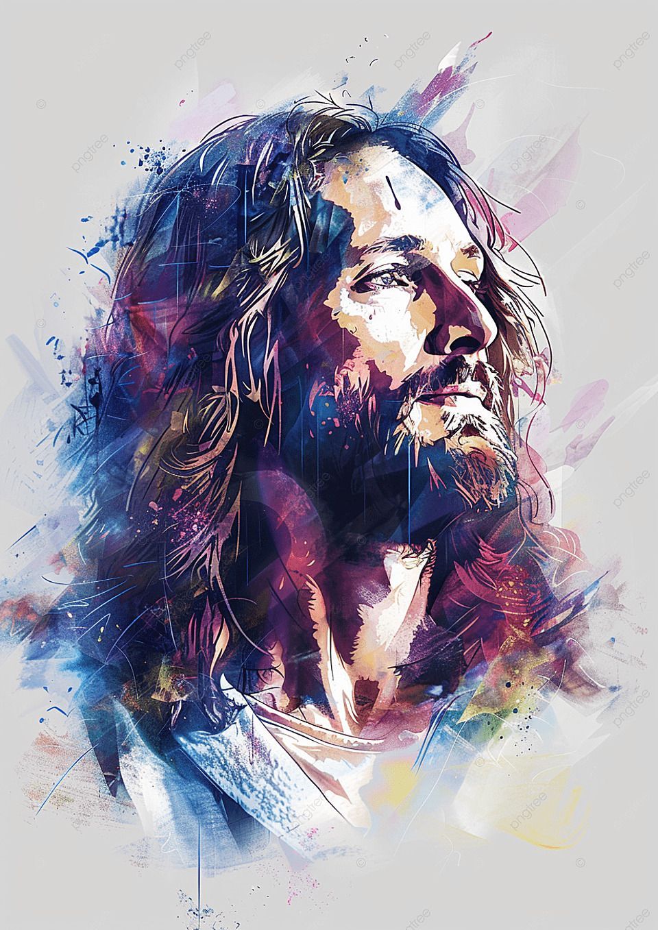 Abstract Jesus Wallpapers - Top Free Abstract Jesus Backgrounds ...