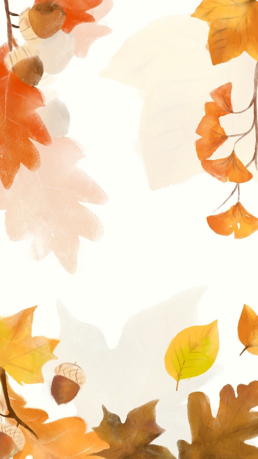 Fall Leaves Aesthetic Wallpapers - Top Free Fall Leaves Aesthetic ...