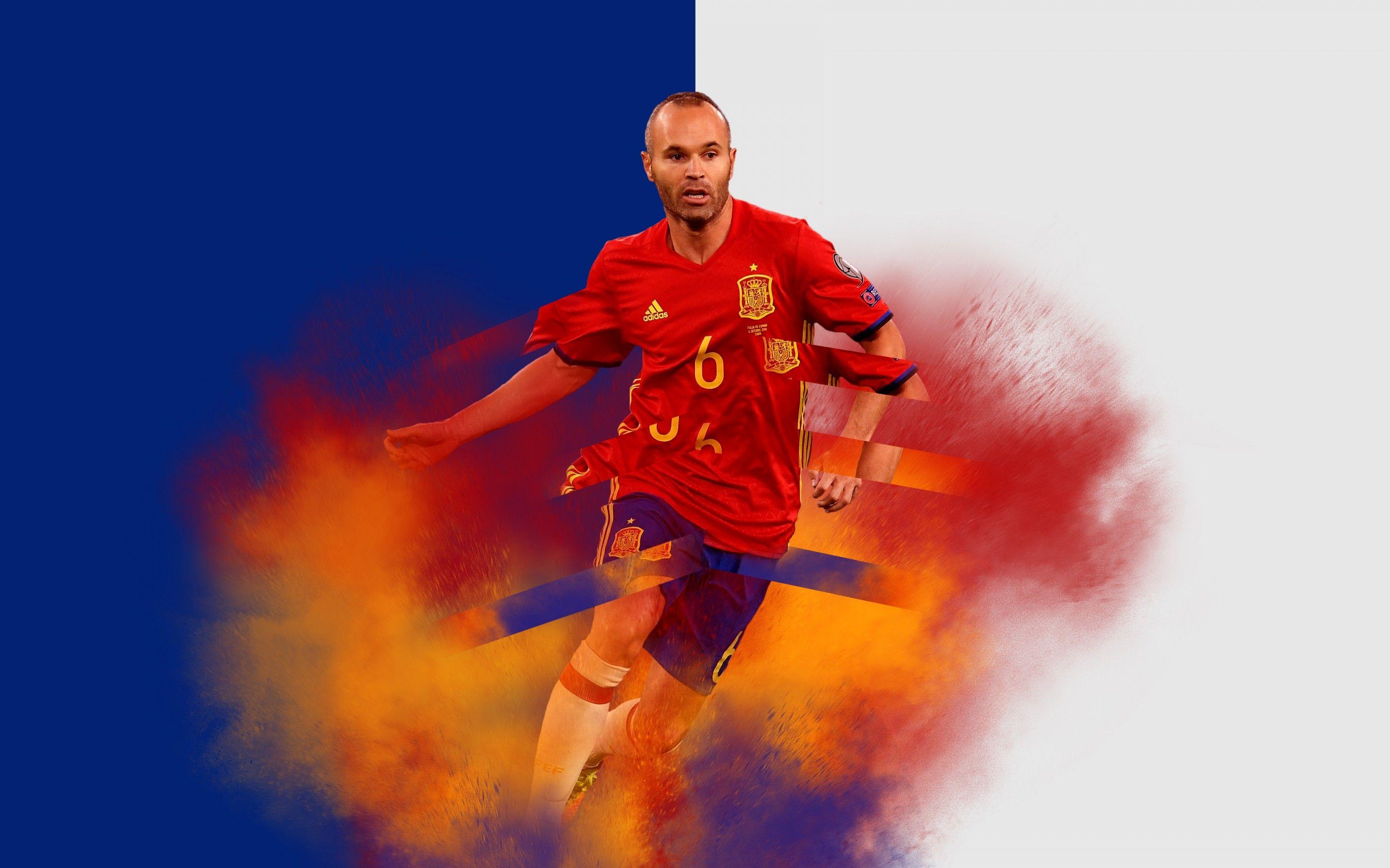 Iniesta Wallpapers - Top Free Iniesta Backgrounds - WallpaperAccess