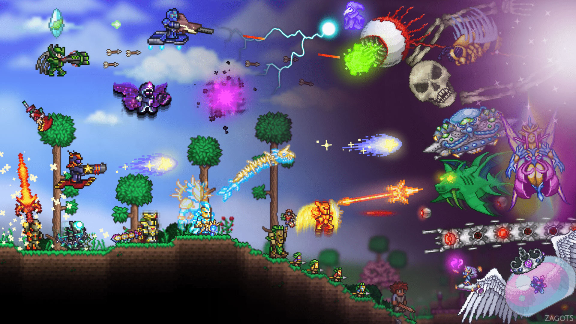 Terraria Calamity Wallpapers - Top Free Terraria Calamity Backgrounds ...