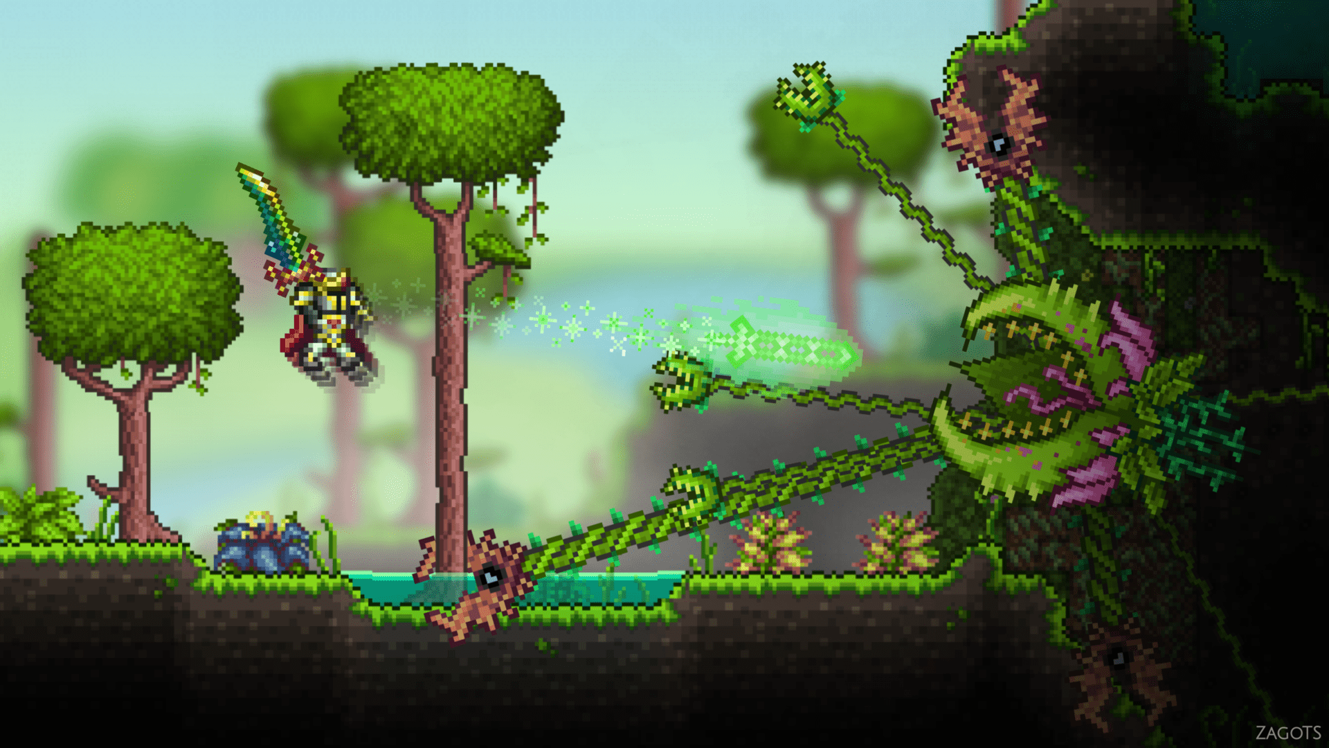 Terraria Calamity Wallpapers - Top Free Terraria Calamity Backgrounds ...